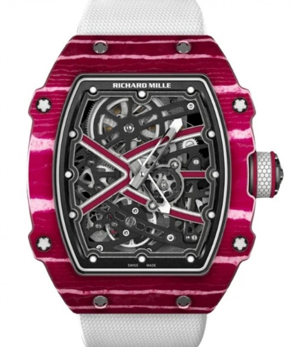 Richard Mille Automatic Winding Extra Flat Mutaz Barshim Carbon TPT RM
